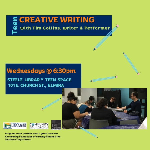 Steele Teen Creative Writing | Chemung County Library District